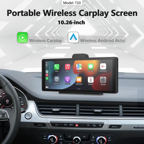 Universal Wireless CarPlay Screen 10.26" - Car Solutions